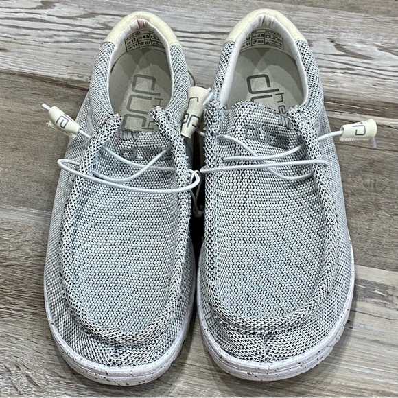 Hey Dude | Shoes | Hey Dude Wally Sox Stone White Mens Slip On Shoes ...